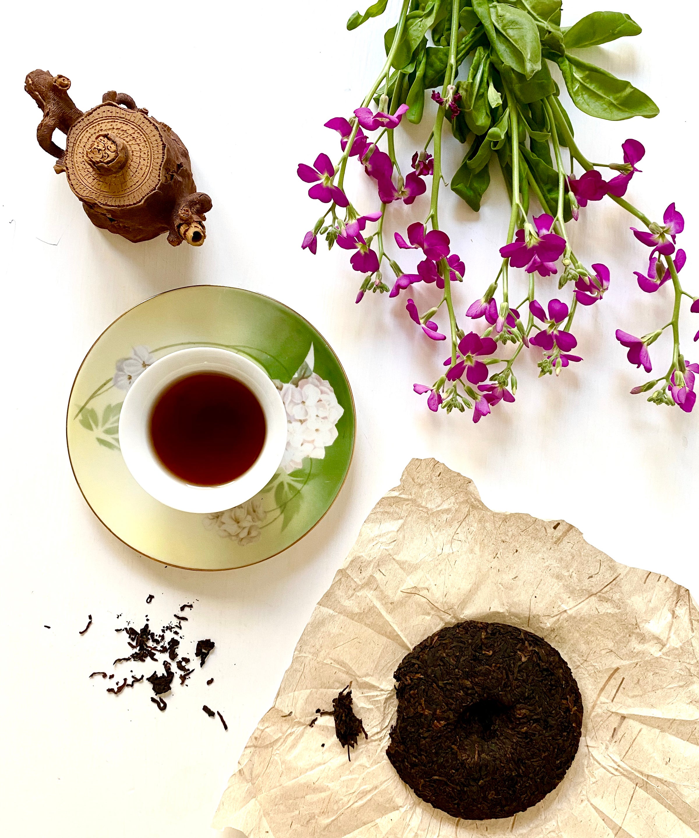 Organic Vintage Pu-erh Cake | Fermented Tea | Tea for Healthy Gut | The ...