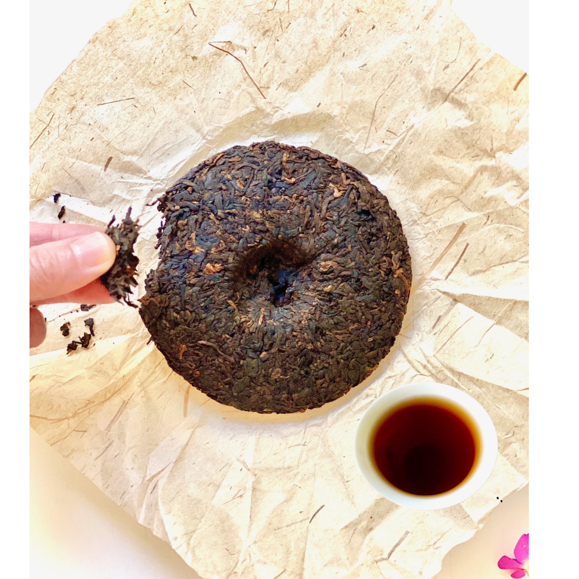 Organic Vintage Pu-erh Cake | Fermented Tea | Tea for Healthy Gut | The ...