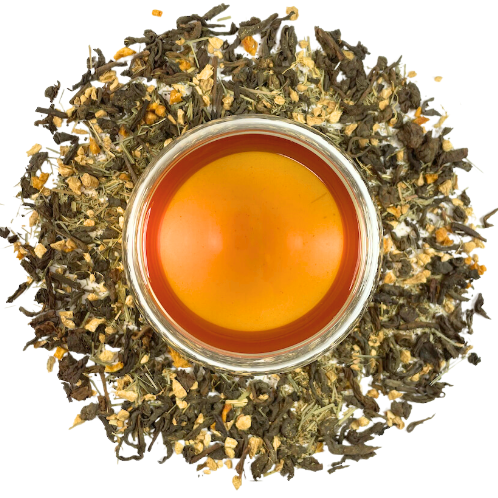 Ginger Puerh Tea | Buy online | The Green Teahouse | The Green Teahouse
