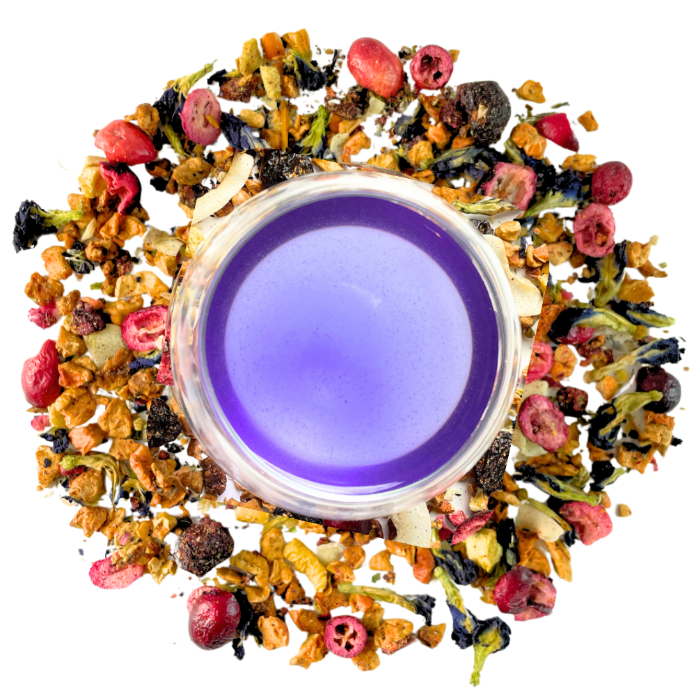 Sapphire Cider | Buy online | The Green Teahouse | Fruit Tea | Blue Pea ...