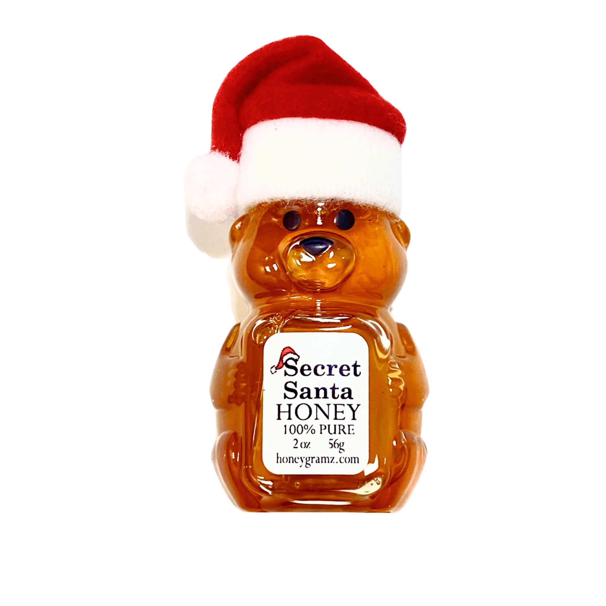 Santa honey bear for stocking stuffer, honey bear gift, sweeten your ...